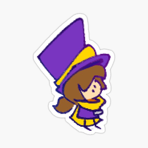 "Tiny Hat Kid" Sticker for Sale by D-Yaki | Redbubble