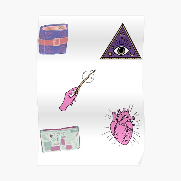 "aesthetic witch craft halloween sticker pack|halloween aesthetic ...