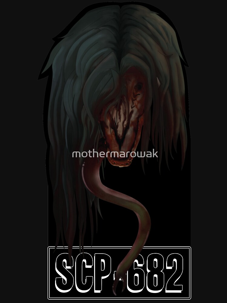 "SCP-682 "Hard To Destroy Reptile"" Lightweight Hoodie for Sale by ...