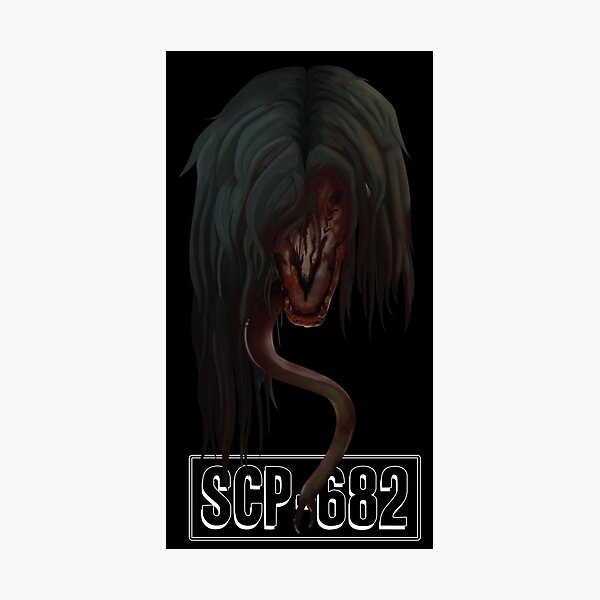 "SCP-682 "Hard To Destroy Reptile"" Photographic Print by mothermarowak ...