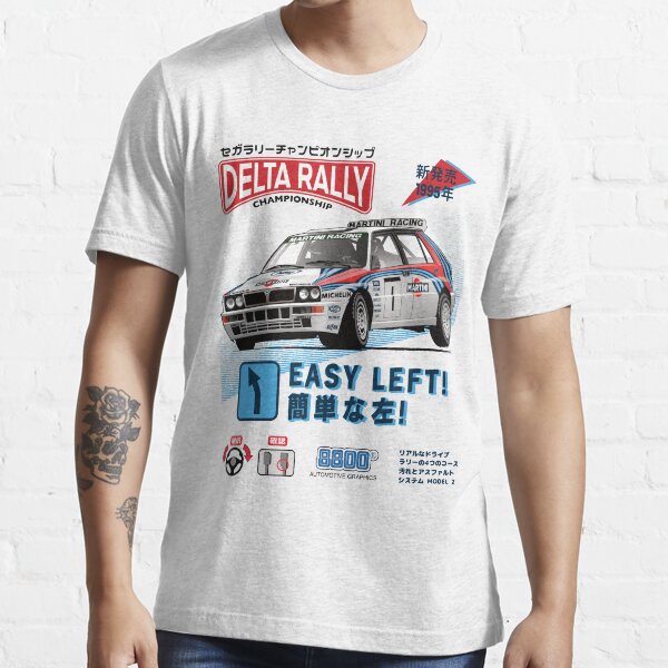 "Lancia Delta Rally Arcade" T-shirt for Sale by 8800ag | Redbubble ...
