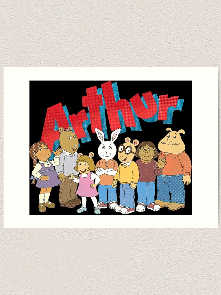 "ARTHUR and FRIENDS " Art Print for Sale by scontrolsolar | Redbubble