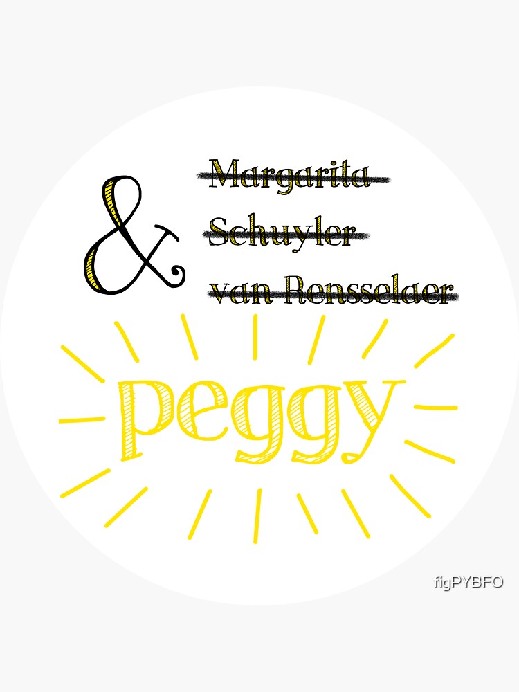 "& Peggy" Sticker by figPYBFO | Redbubble