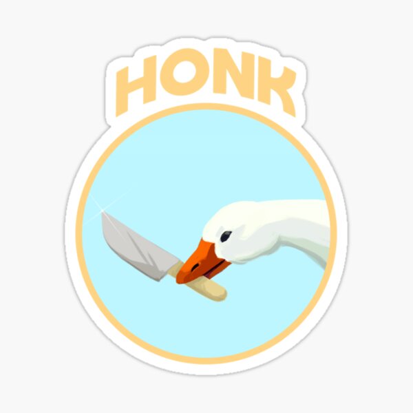 "Untitled Goose " Sticker for Sale by KENNY-CASHOP | Redbubble