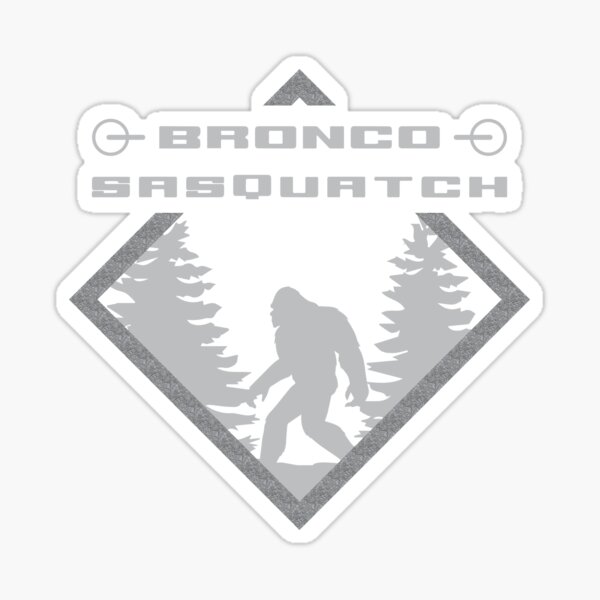 "Ford Bronco Sasquatch" Sticker for Sale by iiLivinia | Redbubble