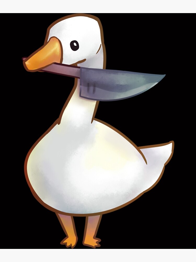 "Untitled Goose Knife " Poster for Sale by KENNY-CASHOP | Redbubble