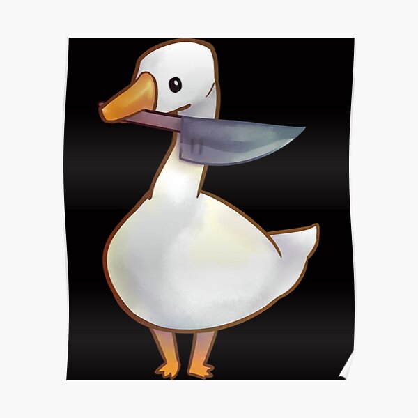 "Untitled Goose Knife " Poster for Sale by KENNY-CASHOP | Redbubble