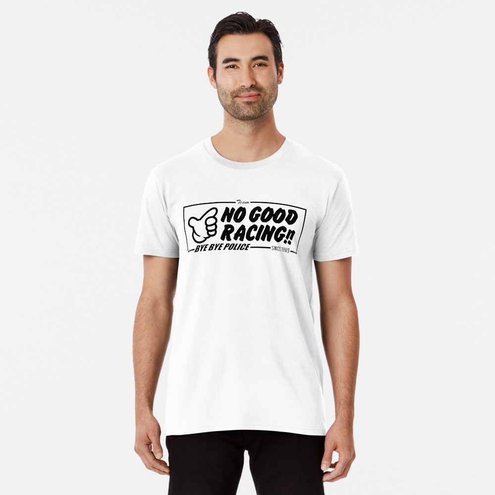 "NO GOOD RACING" Sticker for Sale by ilyessine-art | Redbubble