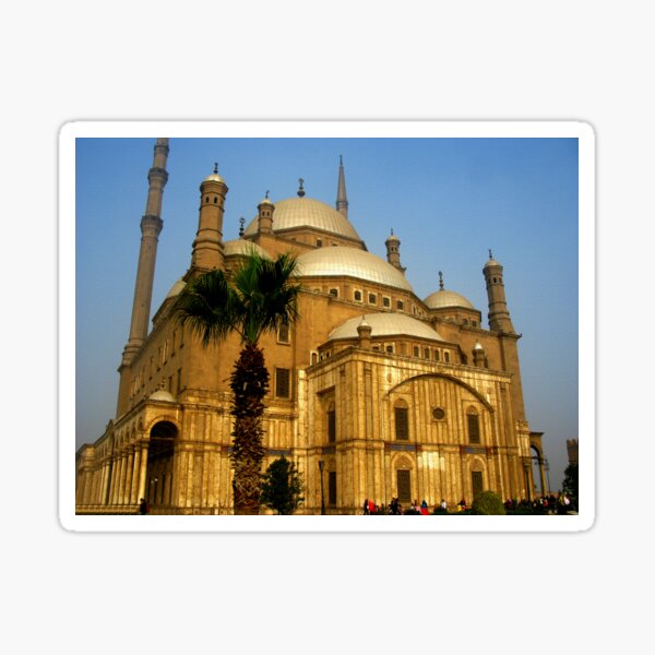 "Citadel of Cairo or the Saladin Citadel" Sticker for Sale by blossom ...