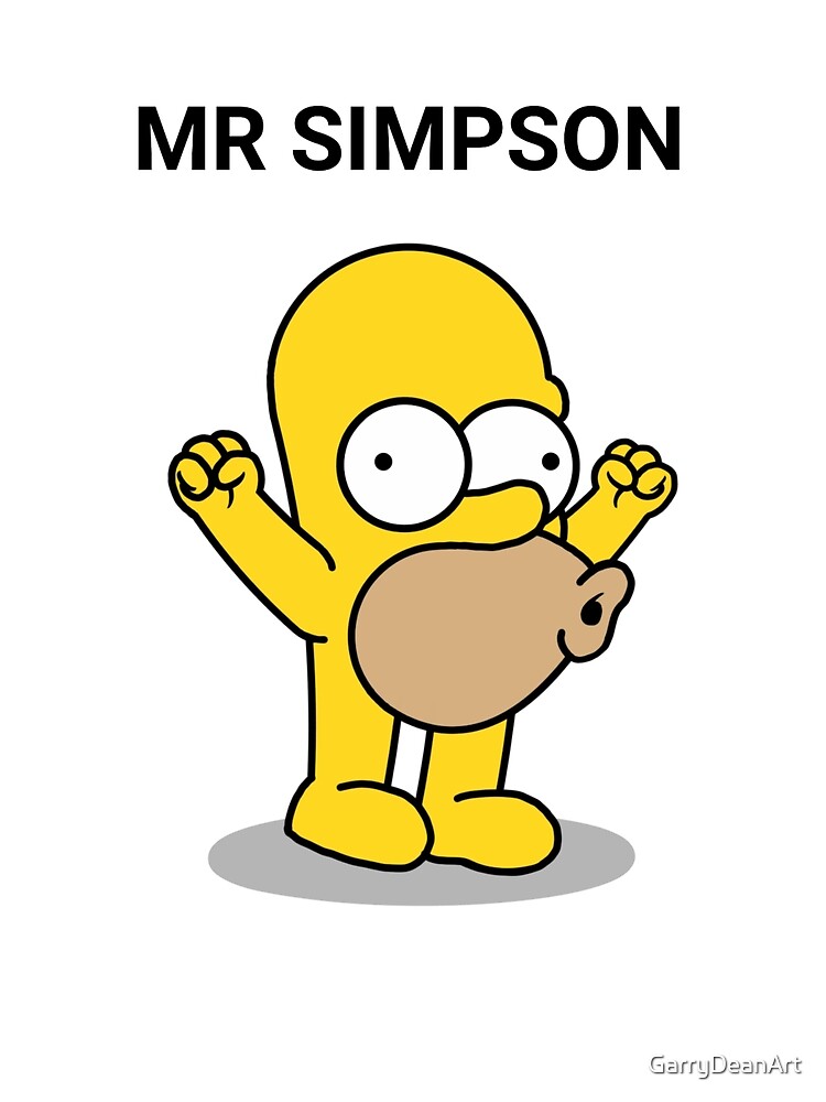 "Mr Simpson" Poster for Sale by GarryDeanArt | Redbubble