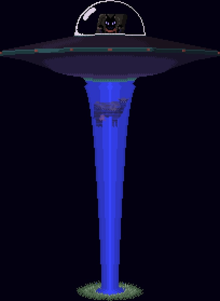 "Space Cat - Pixel Art" by Fernando José Scherf | Redbubble