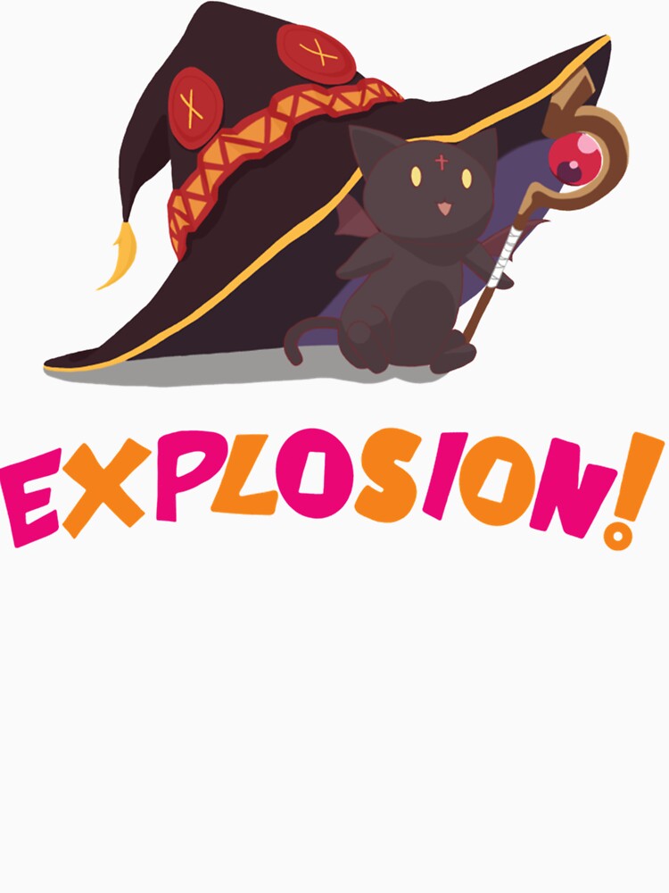 "Konosuba Chomusuke - Explosion!!! Classic" T-shirt for Sale by ...