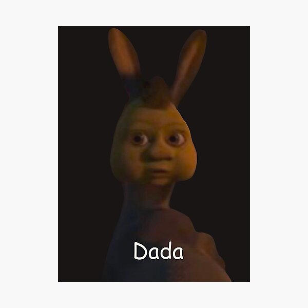 "shrek dada" Photographic Print for Sale by ellbaxt | Redbubble