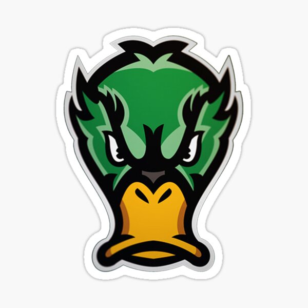 "Angry duck" Sticker by Dractive | Redbubble