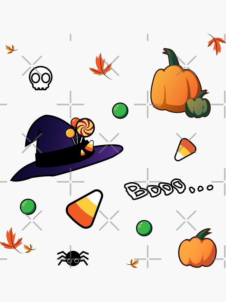 "Halloween Mix Up Set" Sticker for Sale by TWOdesign2 | Redbubble