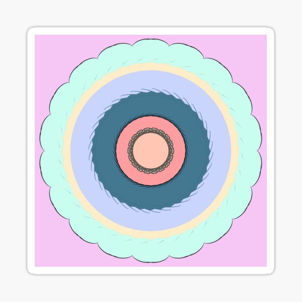 "metaphysical glyph 1 " Sticker for Sale by bobosay-store | Redbubble