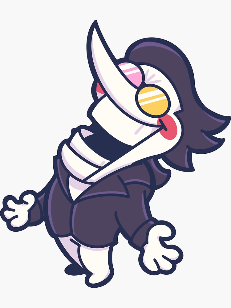 "Spamton Deltarune" Sticker for Sale by AbhorTheRent | Redbubble
