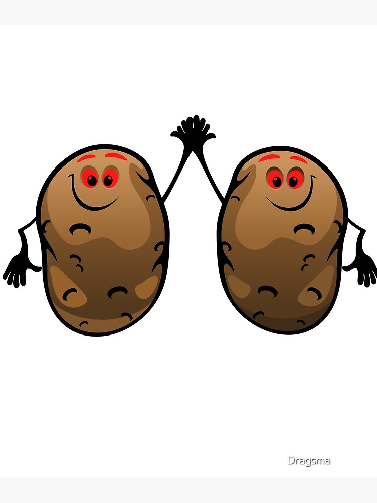 "Cute Sweet Potato Spud Essential sticker" Art Print for Sale by ma7lo ...