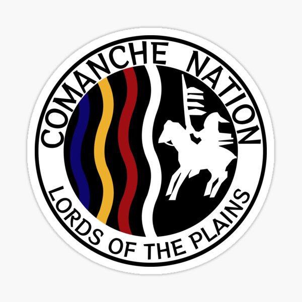 "Comanche Nation Seal" Sticker for Sale by zuen | Redbubble