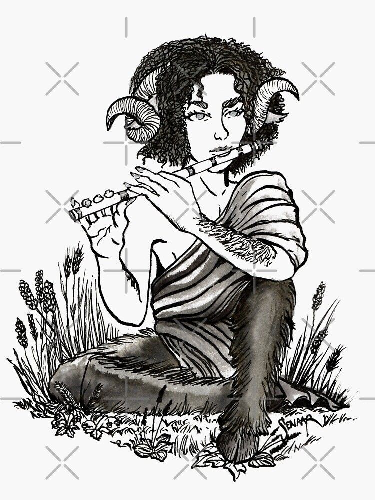 "Faun" Sticker by -Senaar- | Redbubble