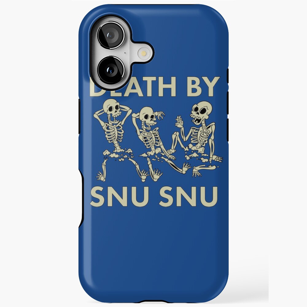 "Death by Snu Snu" Sticker for Sale by McPod | Redbubble