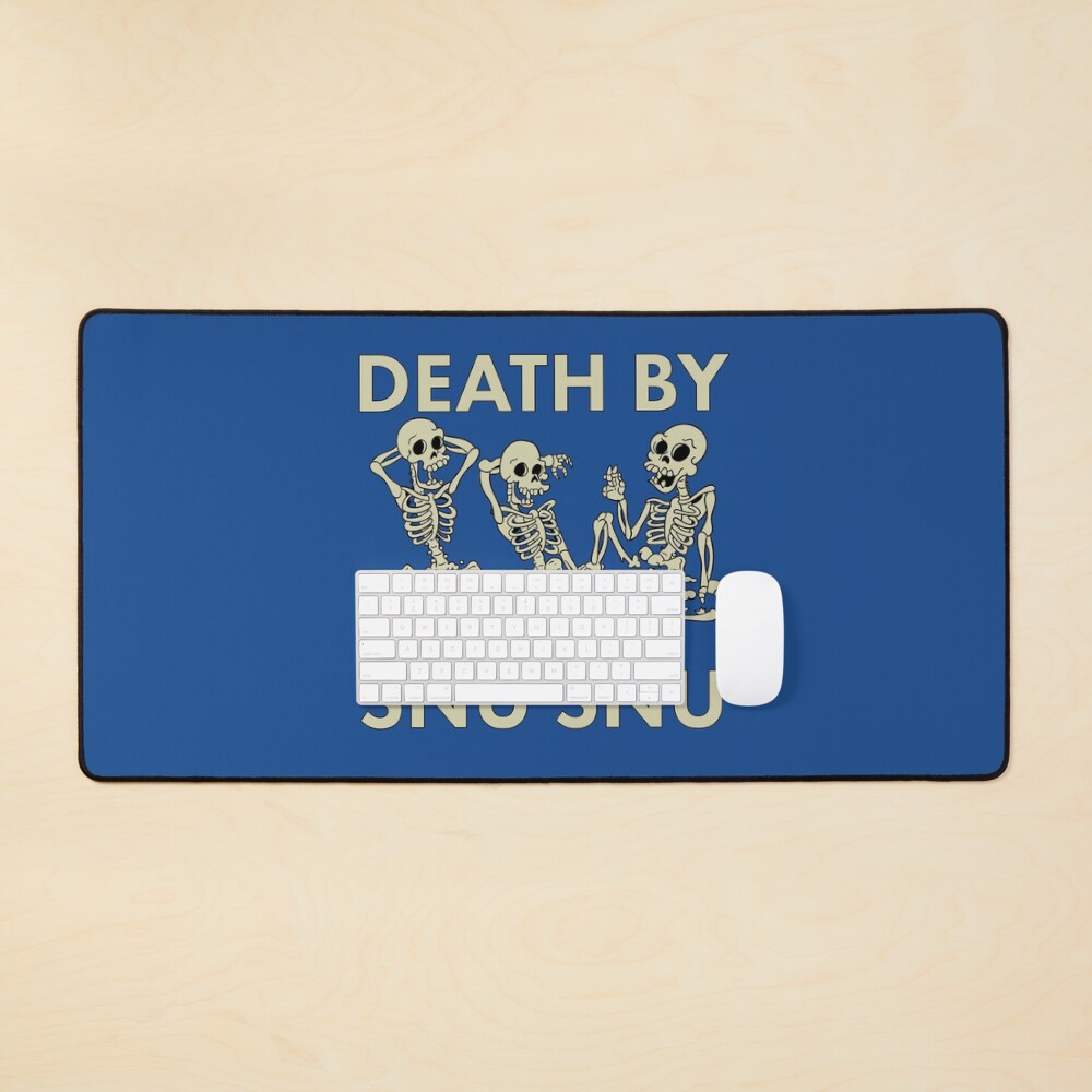 "Death by Snu Snu" Sticker for Sale by McPod | Redbubble