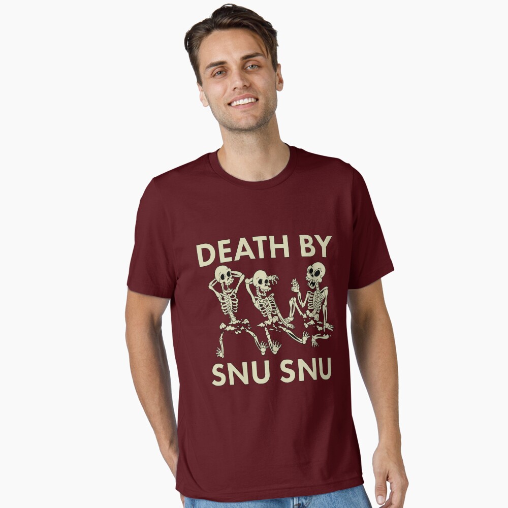 "Death by Snu Snu" Sticker for Sale by McPod | Redbubble