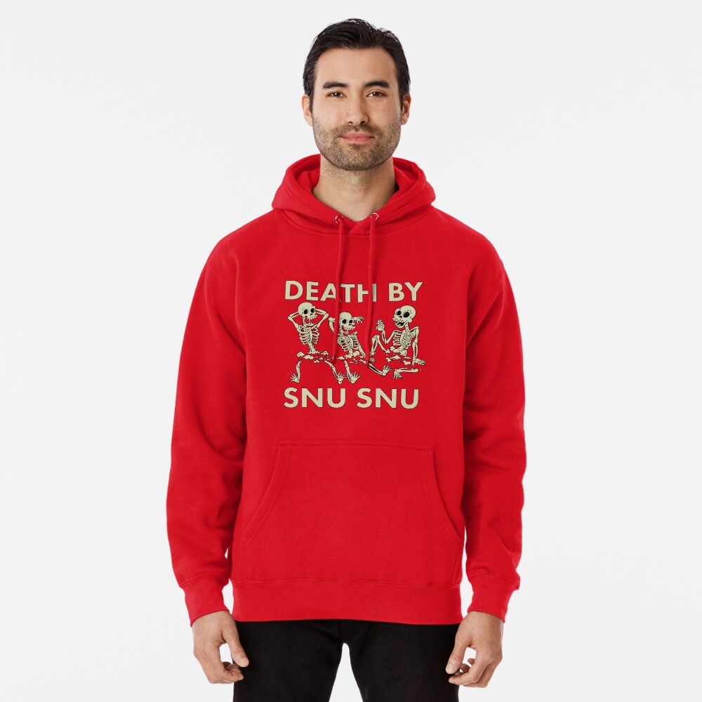 "Death by Snu Snu" Sticker for Sale by McPod | Redbubble