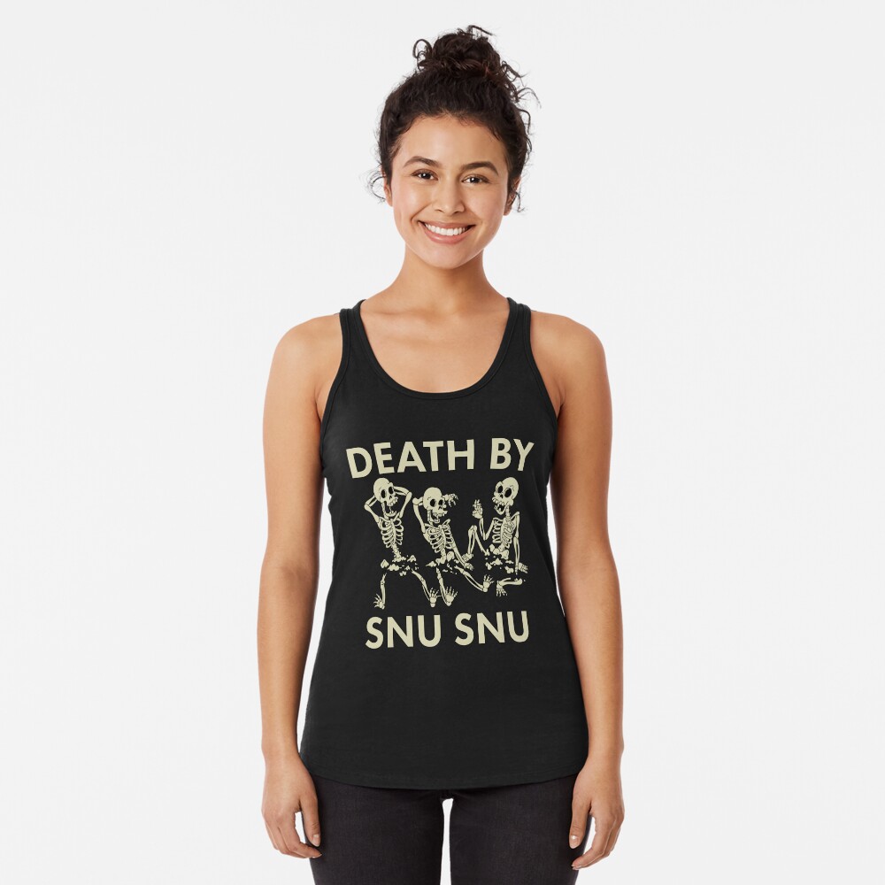 "Death by Snu Snu" Sticker for Sale by McPod | Redbubble