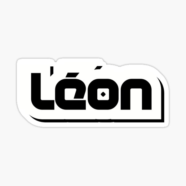 "My name is Leon" Sticker for Sale by Aliibnouhassan | Redbubble