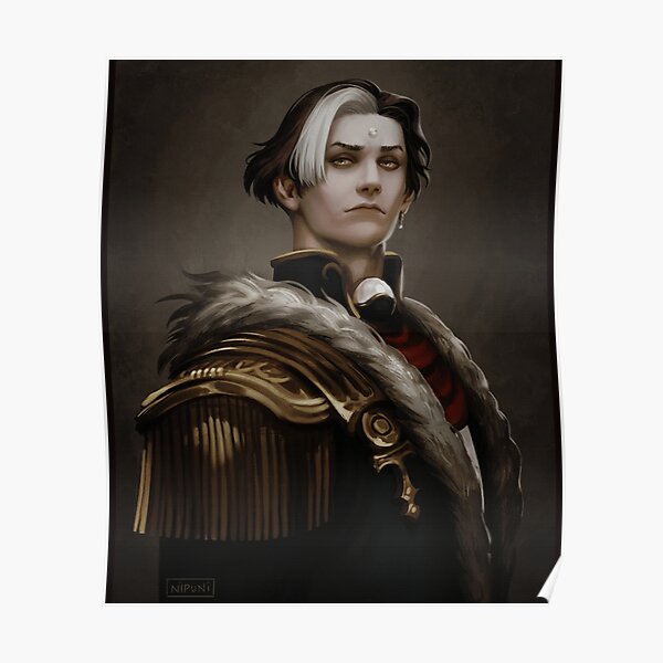 "Portrait de Solus zos Galvus Poster" Poster for Sale by BentleyGordon4 ...