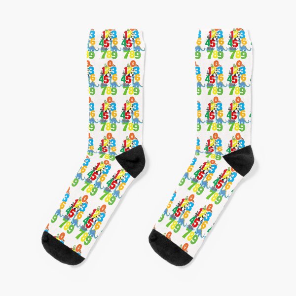Calcetines «Camiseta de Numberblocks, camiseta personalizada de ...