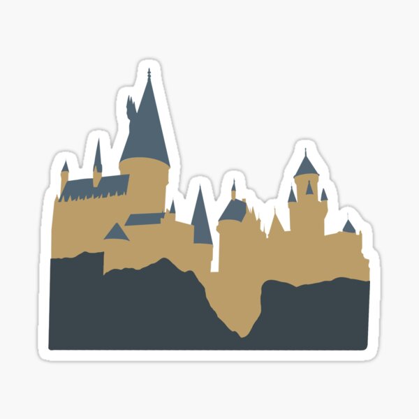 "Magic castle" Sticker by Clembr | Redbubble