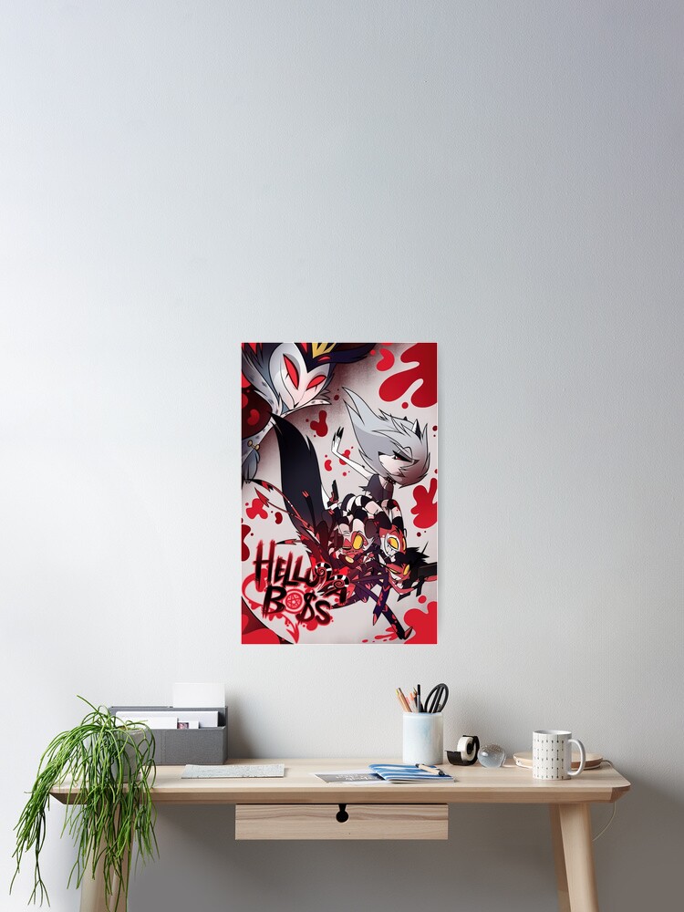 "Helluva Boss Poster " Poster for Sale by delaybosnian | Redbubble
