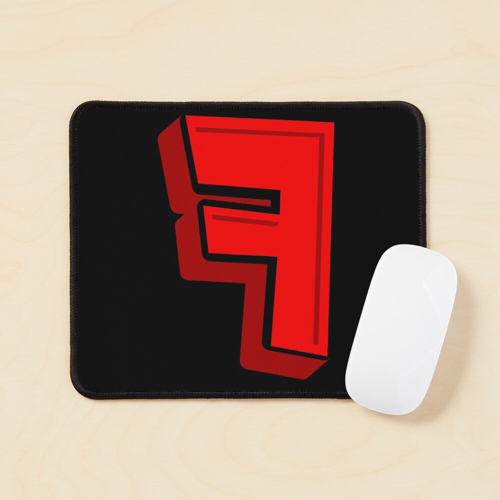 "Backwards Letter F Alphabet" Sticker for Sale by ZiesMerch | Redbubble