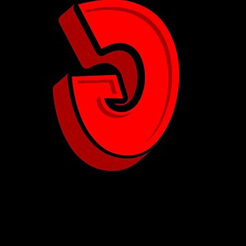 "Backwards Letter G Alphabet" Sticker for Sale by ZiesMerch | Redbubble