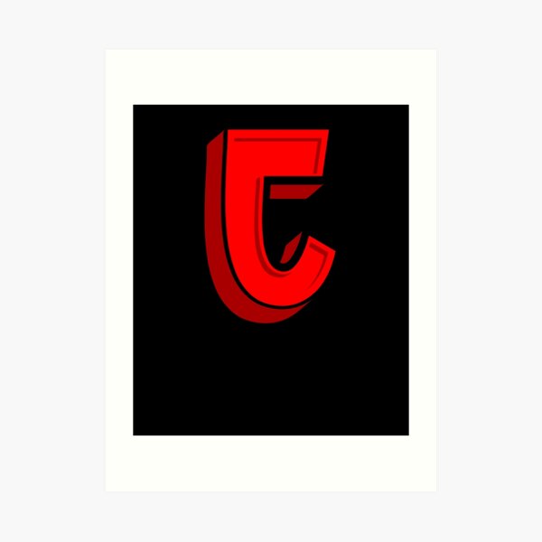 "Backwards Letter J Alphabet" Art Print for Sale by ZiesMerch | Redbubble