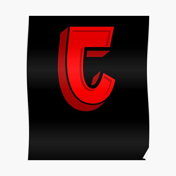 "Backwards Letter J Alphabet" Poster for Sale by ZiesMerch | Redbubble