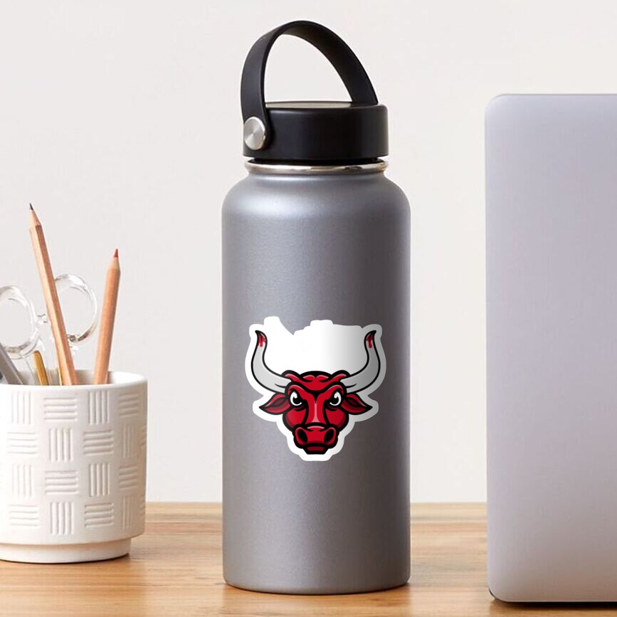 "Chicago Bulls Graffiti Logo Design" Sticker for Sale by GarryDeanArt ...