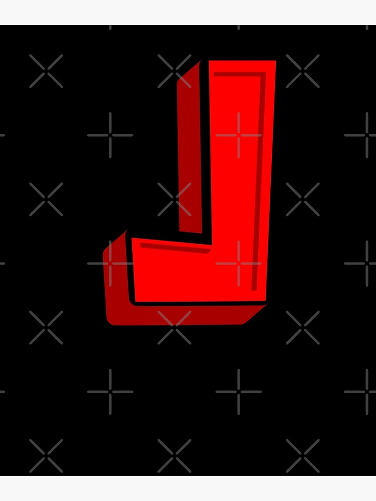 "Backwards Letter L Alphabet" Poster for Sale by ZiesMerch | Redbubble