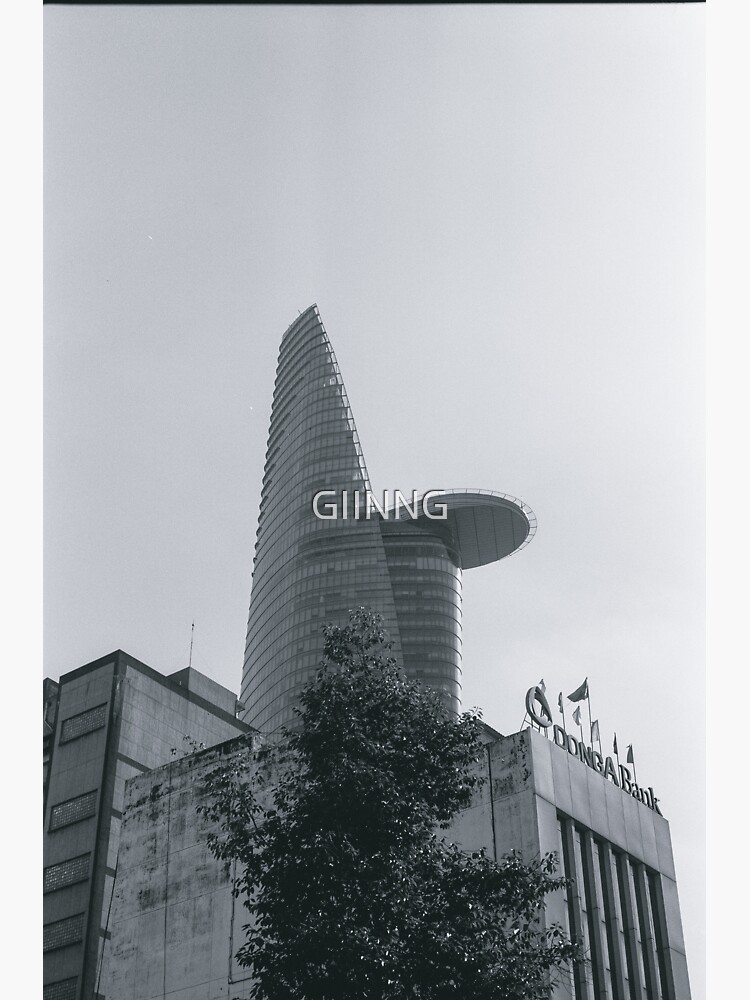 "Black and White Photo of Bitexco Tower, Ho Chi Minh City, Vietnam ...