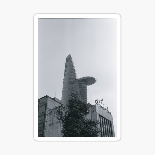 "Black and White Photo of Bitexco Tower, Ho Chi Minh City, Vietnam ...