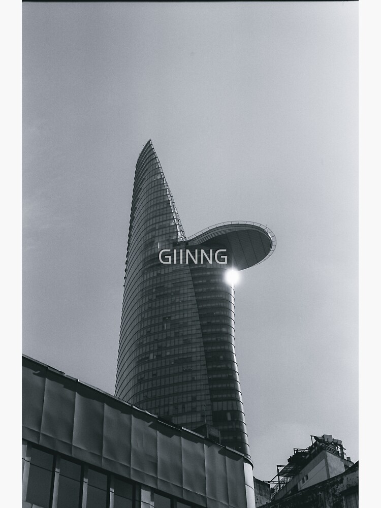 "Black and White Photo of Bitexco Tower, Ho Chi Minh City, Vietnam ...