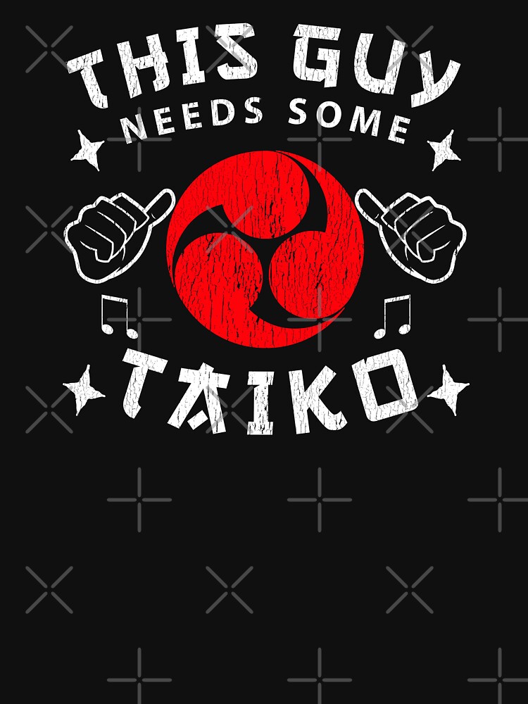 Camiseta «Este chico necesita Taiko Meme Red Mitsudomoe Symbol Ideas de ...