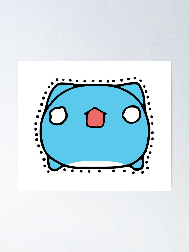 "Comic Cat, Bugcat Capoo, bug cat" Poster for Sale by dev-ilyass ...