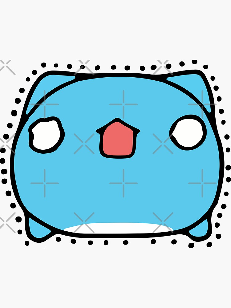 "Comic Cat, Bugcat Capoo, bug cat" Sticker for Sale by dev-ilyass ...