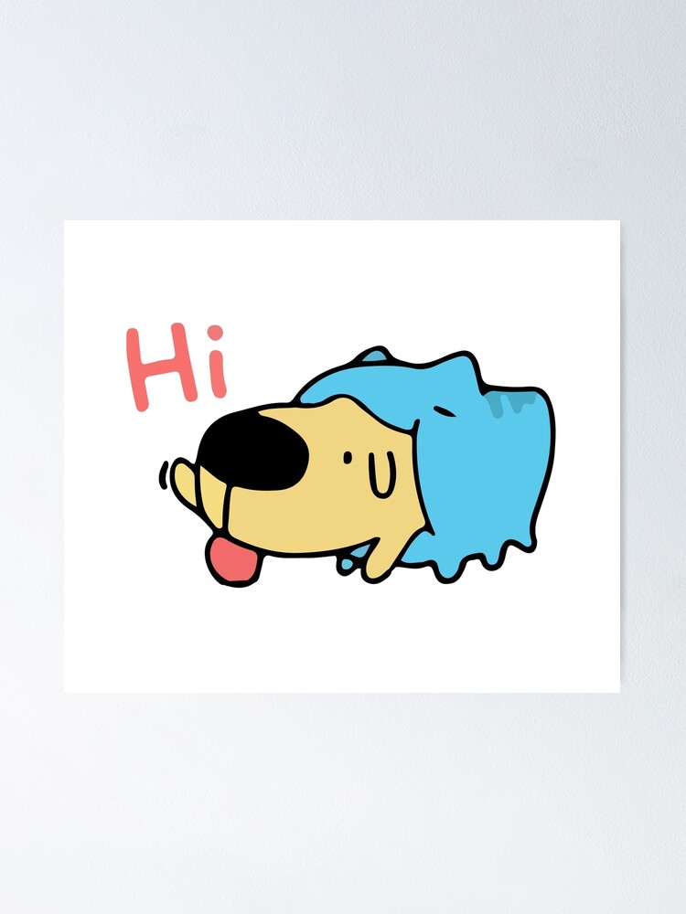 Póster «Comic Cat Dog, Bugcat Capoo, bug cat» de dev-ilyass | Redbubble