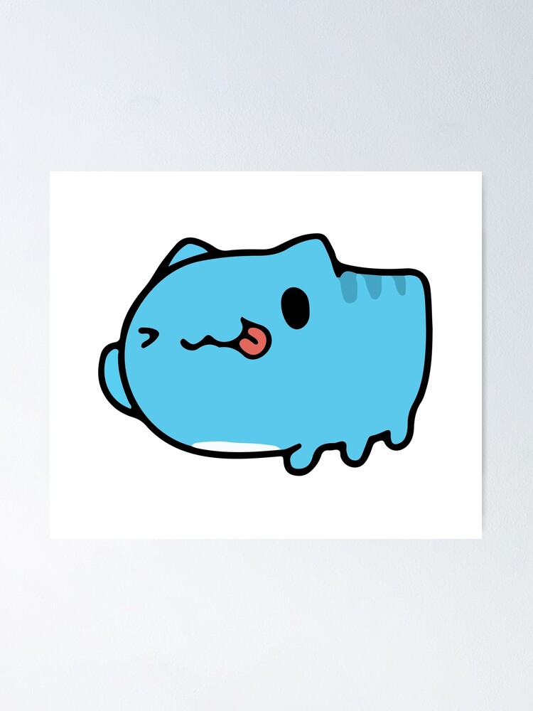 Póster «Comic Cat, Bugcat Capoo, bug cat» de dev-ilyass | Redbubble