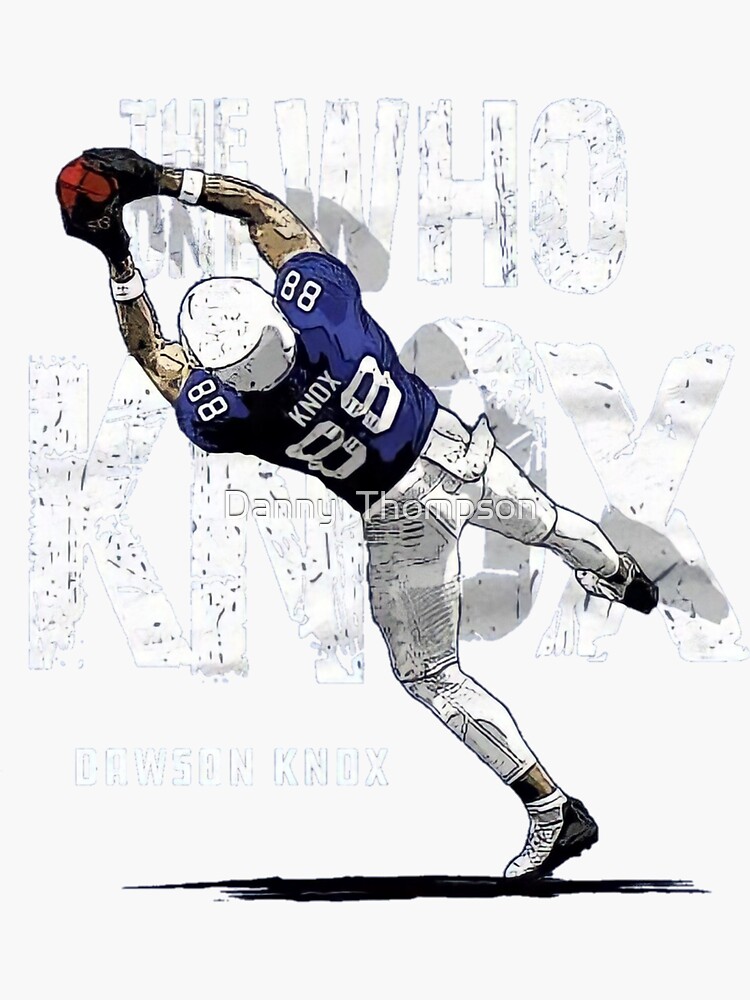 "Dawson Knox" Sticker for Sale by Danny Thompson | Redbubble