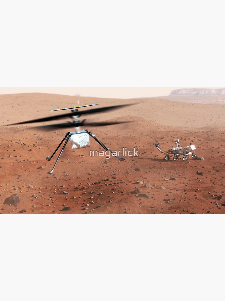 "Ingenuity - V1" Sticker for Sale by magarlick | Redbubble